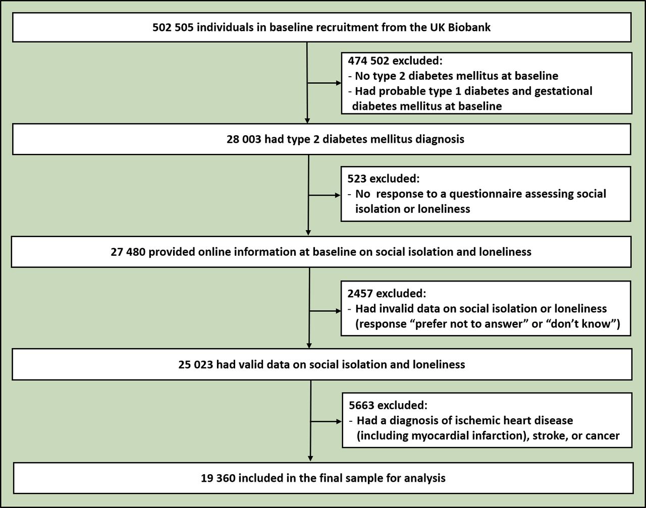 Social isolation, loneliness and subsequent risk of major adverse ...