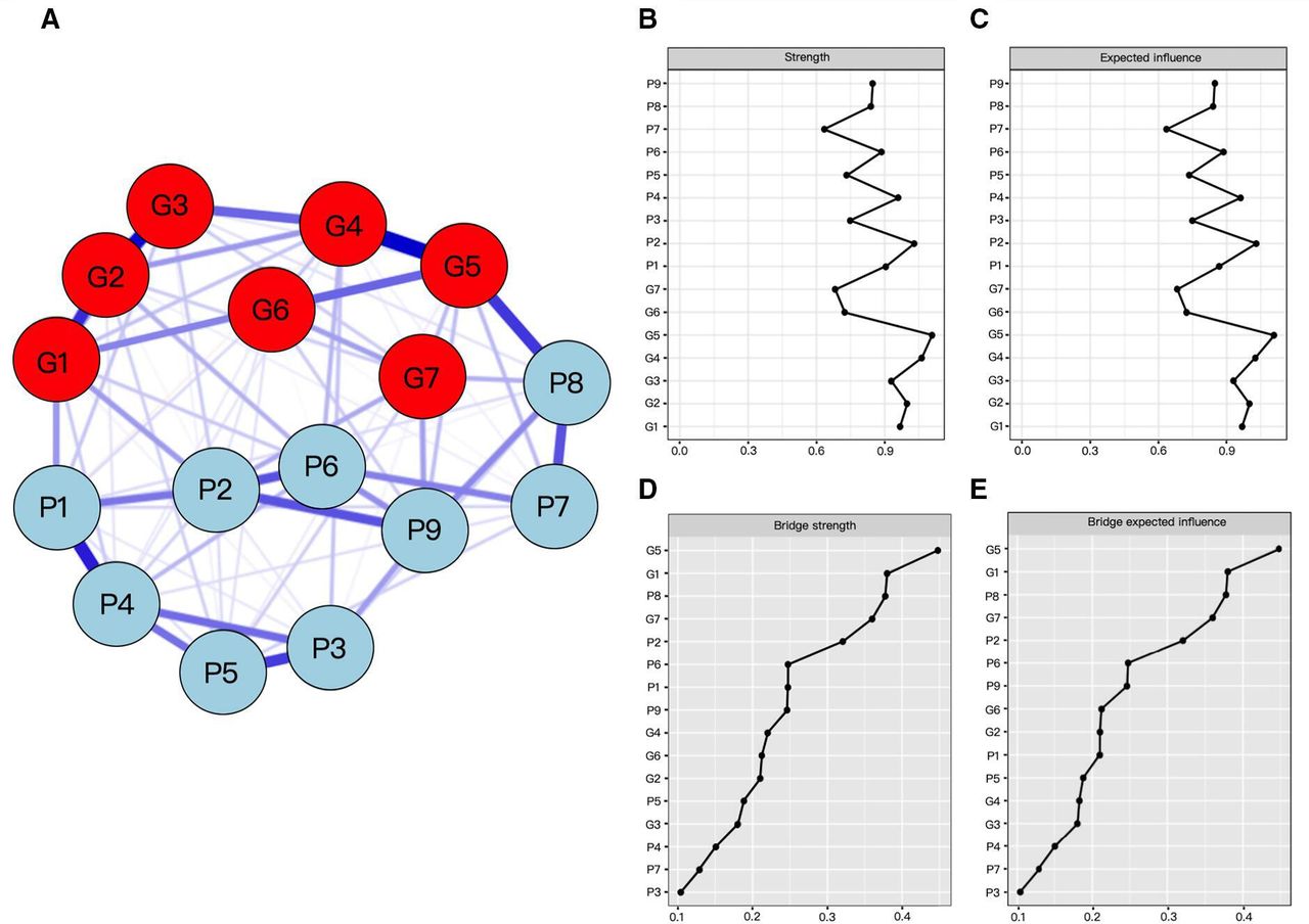 Network analysis of suicide ideation and depression–anxiety symptoms ...